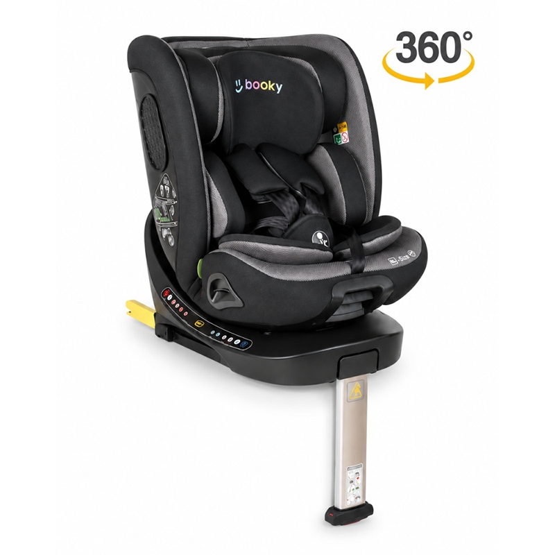 Booky Rome Isofix i-Size auto sedište 40-150cm Grey