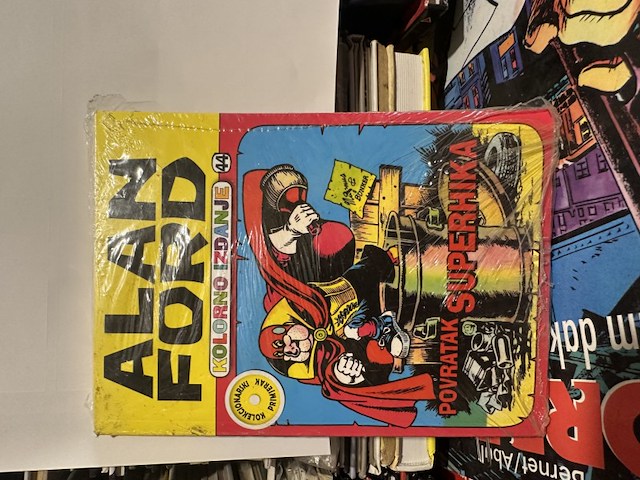 Alan Ford 44 - Povratak Superhika Kolorno izdanje
