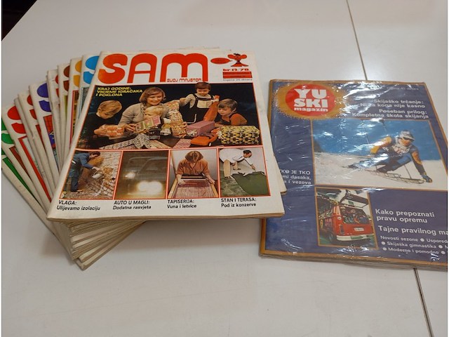 Sam svoj majstor 1-12 / 1978  + YU SKI zima 78 komplet
