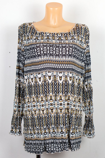 GINA naborana tunika bluza sa podmajicom (36)