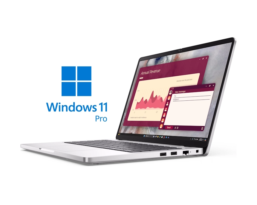 DELL Pro 14 14 inch FHD+ 300nits Core Ultra 5 235U 16GB 512GB SSD YU Backlit Win11Pro 3yr ProSupport