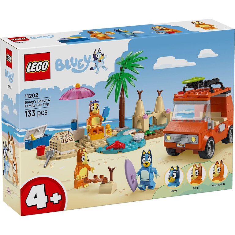 LEGO Bluina plaža i porodični izlet automobilom 11202ID: EK000733161