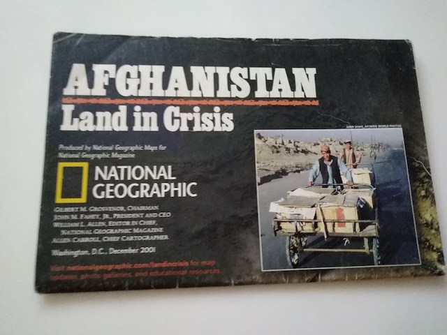 National geographic maps - Afghanistan
