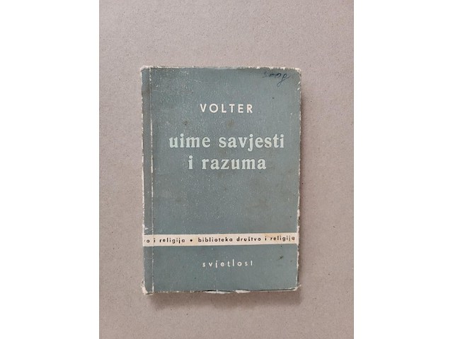 U ime savjesti i razuma - Volter