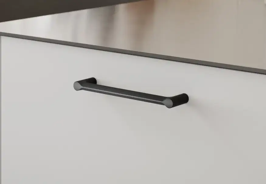 RUČICA FURNIPART FILO L-160mm CRNA MAT