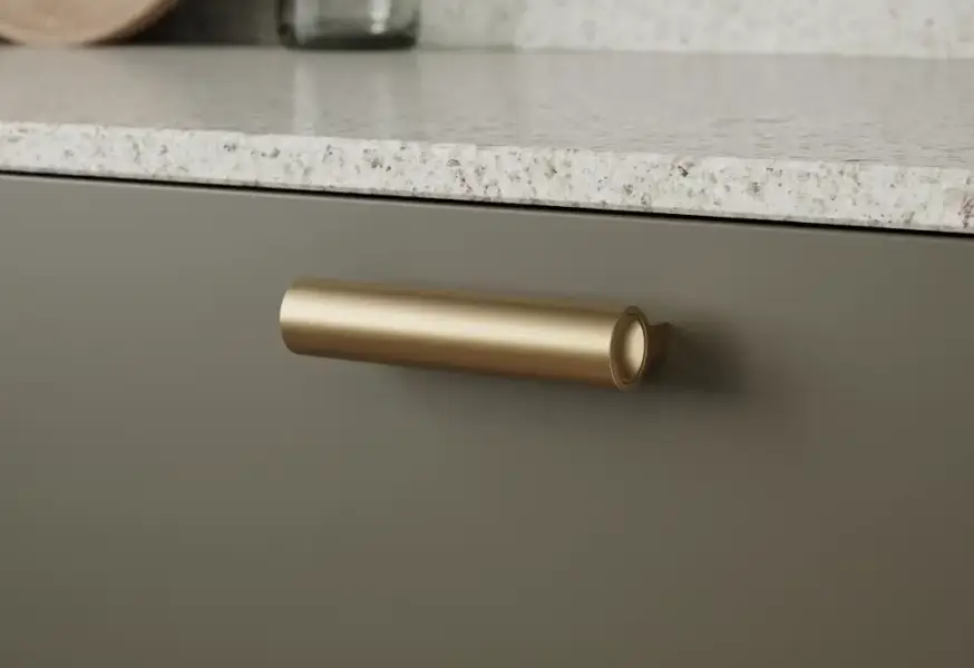RUČICA FURNIPART LUCENTE MAT BRASS, 2 veličine