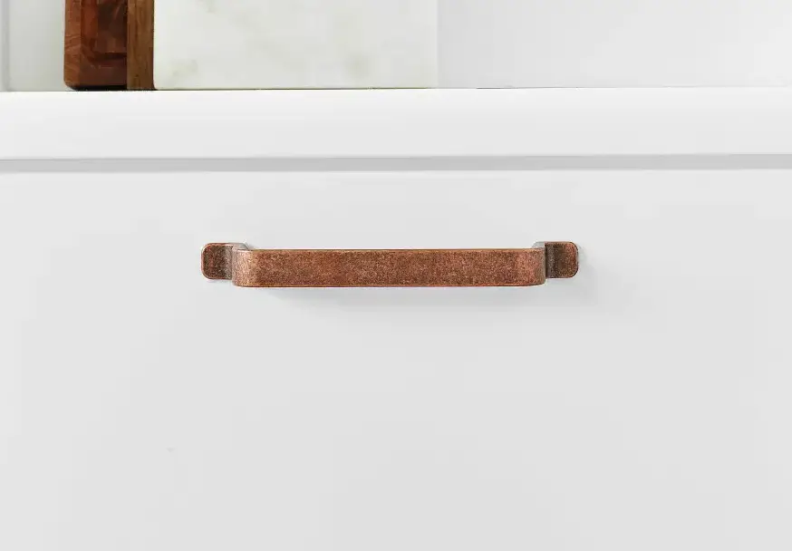 RUČICA FURNIPART RIO L-128mm ANTIQUE COPPER