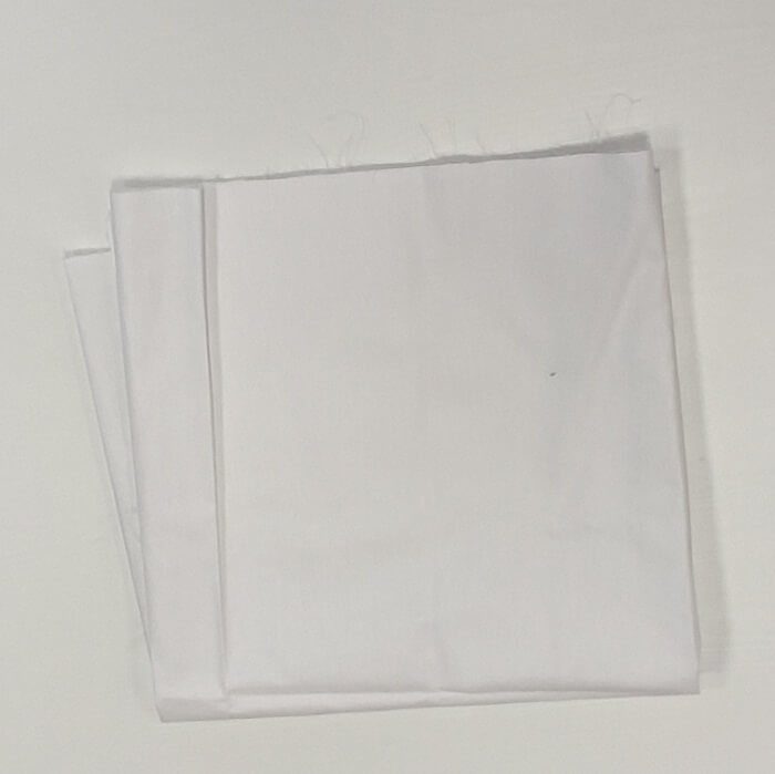 Parče pamuk beli 22×22