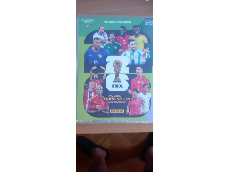 PANINI FIFA WORLD CUP 2026 ADRENALYN FRANCUSKI BINDER
