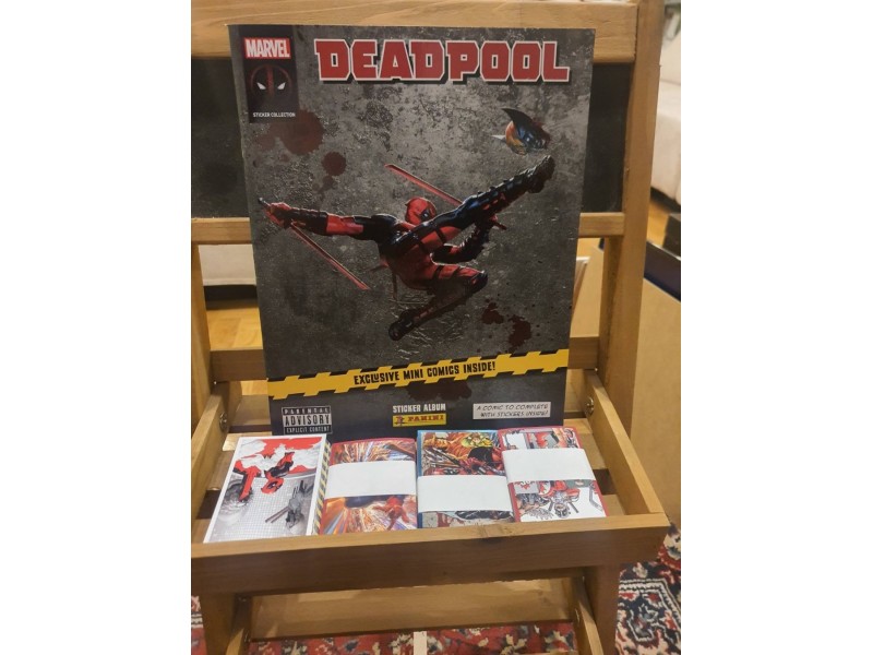 Deadpool (Dedpul) album sa slicicama i karticama PUN