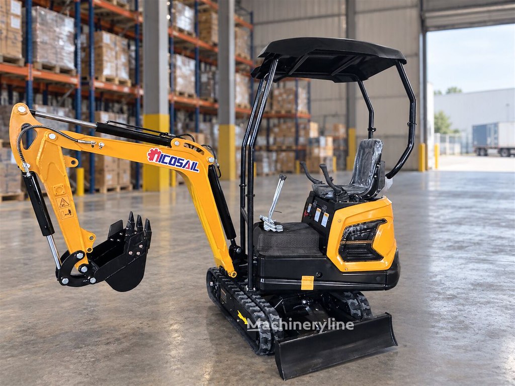 Novi Nicosail OKW12ECO mini excavator Poland stock mini bager