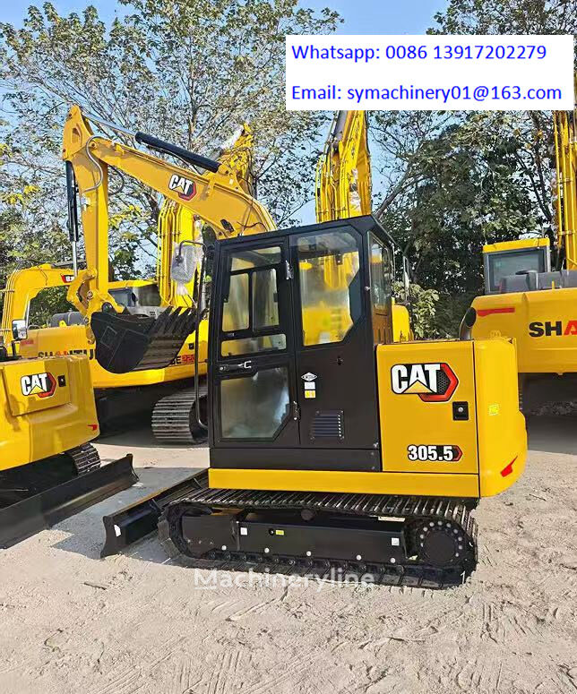 Novi Caterpillar 305.5 bager guseničar
