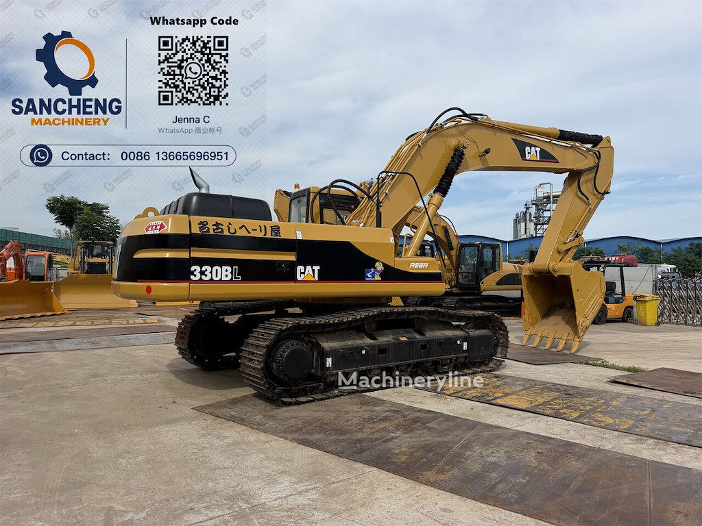 Caterpillar 330BL bager guseničar