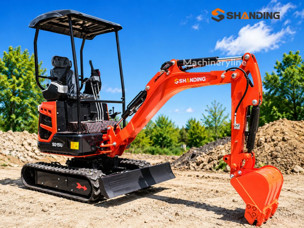 Novi Kubota SD15U Factory Wholesale mini bager