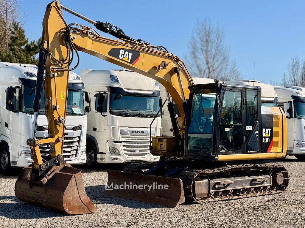 Caterpillar 313 FL bager guseničar