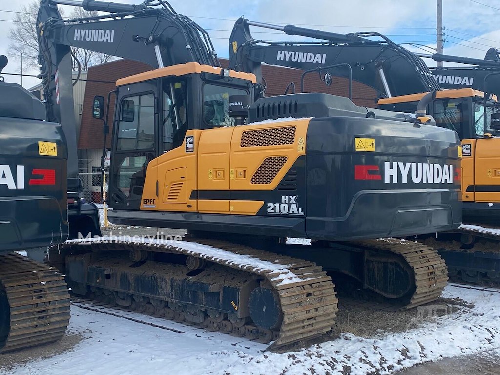 Novi Hyundai HX210AL bager guseničar