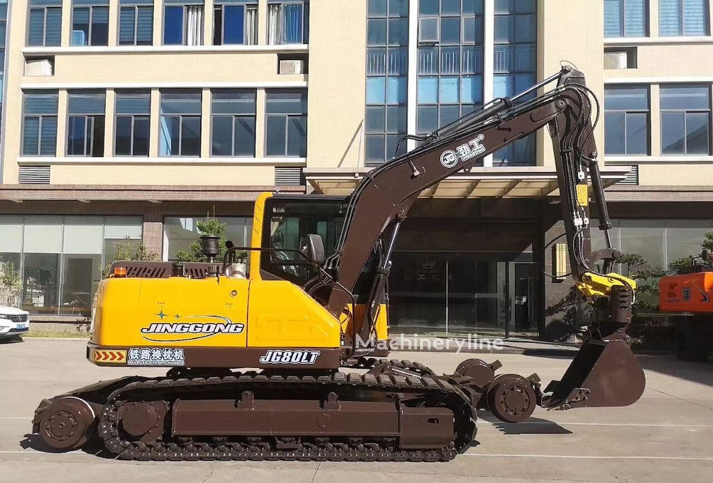 Novi Jingong JG80LT bager na šinama
