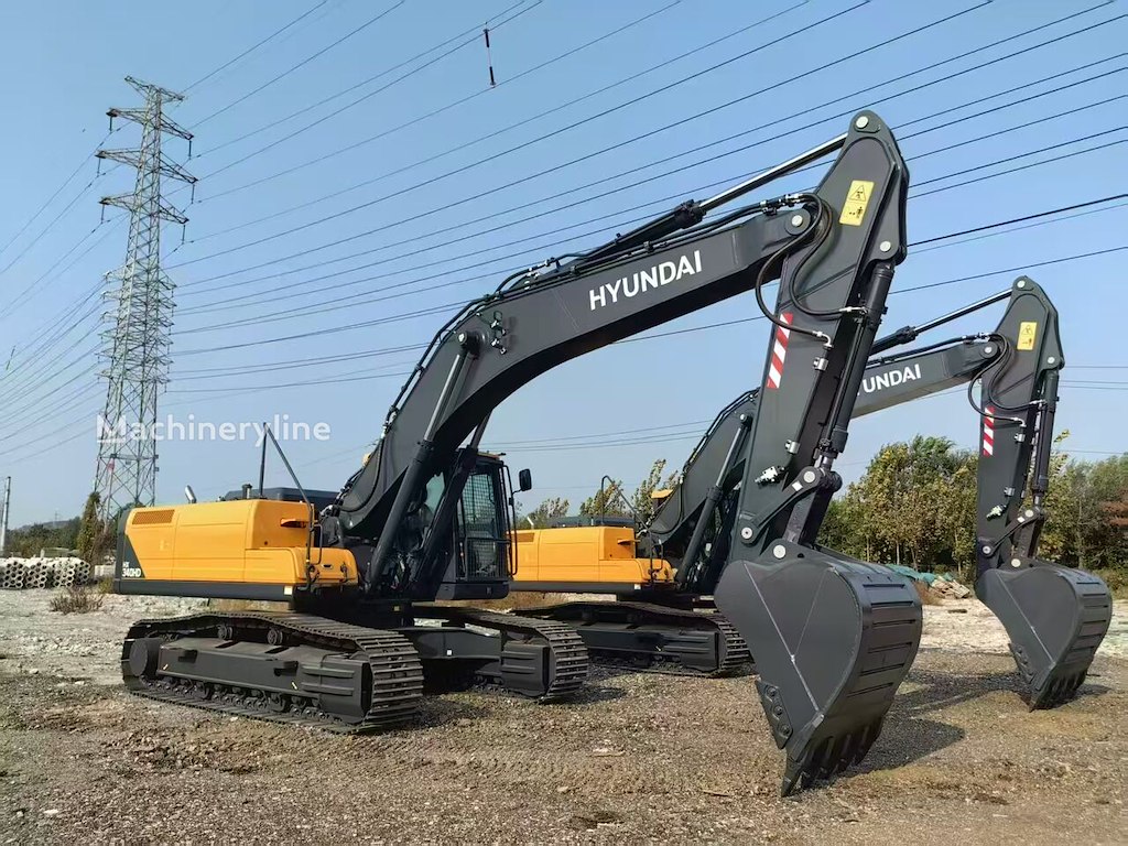Novi Hyundai HX340 bager guseničar