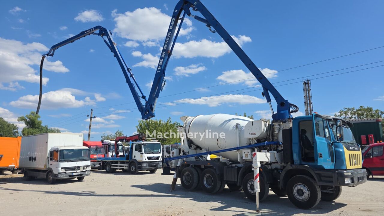 Cifa Magnum MK 28.4 L na šasiji Astra Veicoli 84 44 kamion s mešalicom za beton