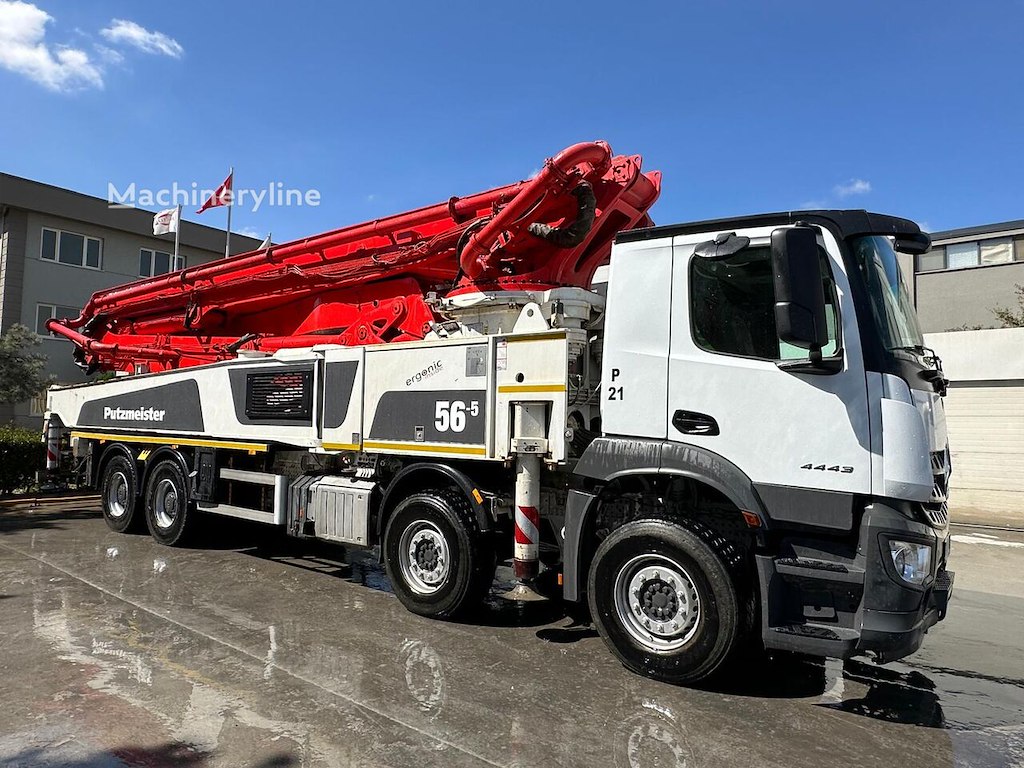 Putzmeister 2022 na šasiji Mercedes-Benz 56-5 pumpa za beton