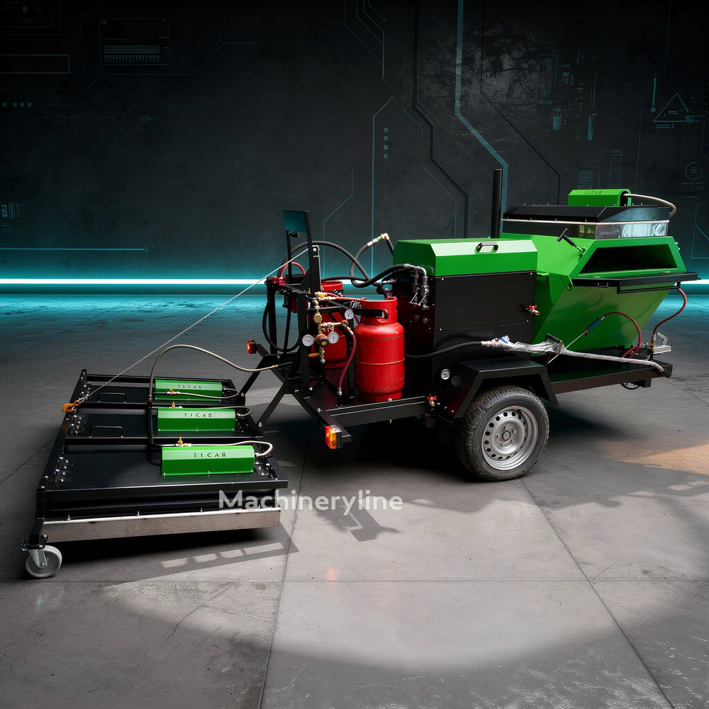 Novi TICAB Manufacturer Repair Machine - Recycling, Spraying, Heating grejač asfalta