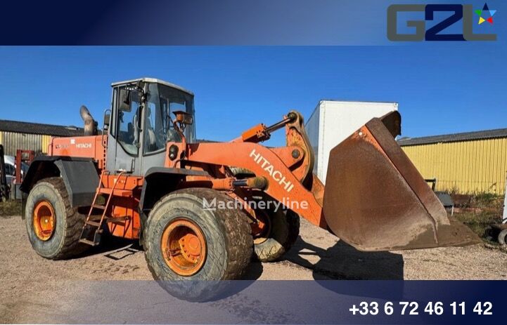 Hitachi LX210 prednji utovarivač nakon udesa