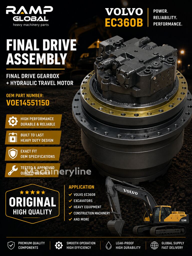 Volvo EC360B VOE14551150 krajnji pogon za bagera