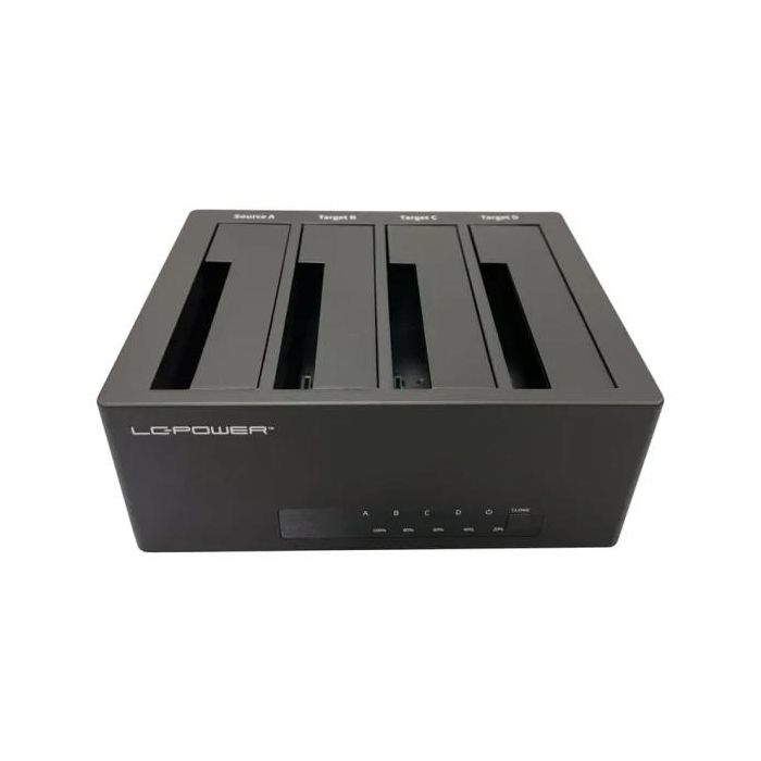 HDD Docking station USB 3.2 4xSSD/HDD LC-DOCK-U3-4B-V2 Beli