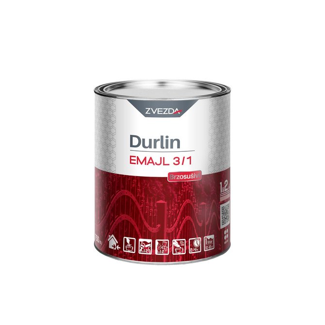 DURLIN emajl 3 u 1 brzosušivi 0.75l
