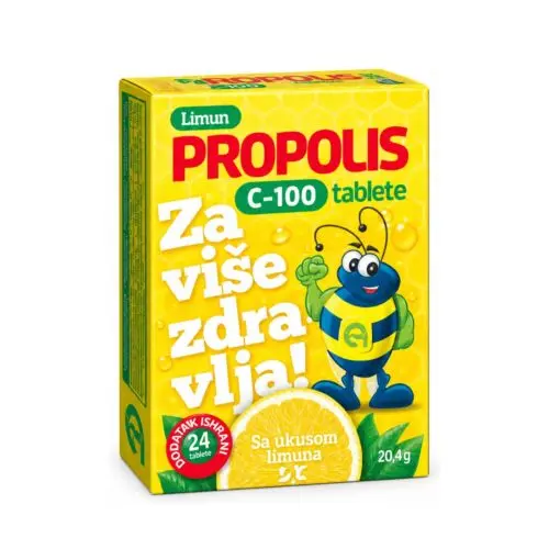 Eko Farm Propolis C-100 limun 24 tablete