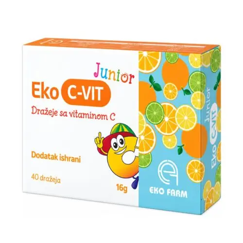 Eko Farm Eko C-Vit Junior 40 dražeja
