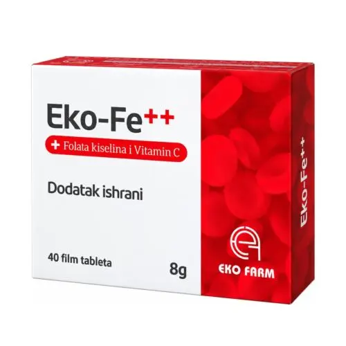 Eko Farm Eko Fe++ 40 film tableta