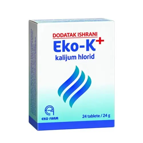 Eko Farm Eko K+ kalijum hlorid 1g 24 tablete