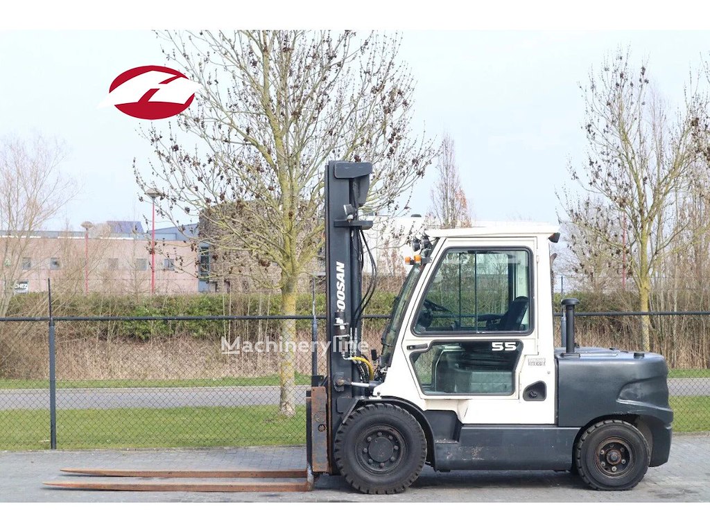 Doosan D55C-5 | 5500 KG | SIDESHIFT | POSITIONERS dizel viljuškar