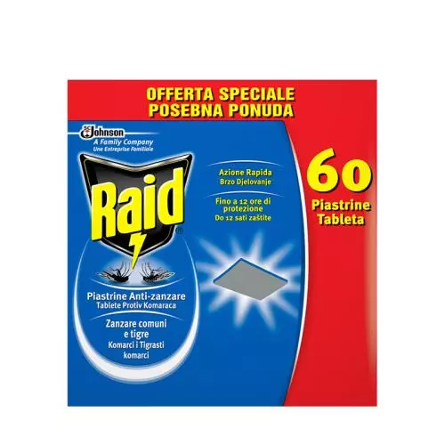 Raid Dopuna za aparat protiv komaraca 60 tableta