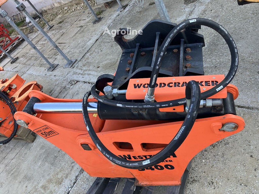 Westtech Woodcracker S400 freza za panjeve