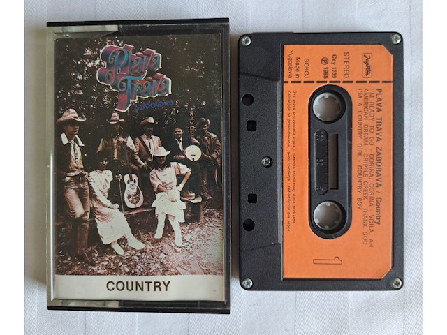 Kaseta - Plava Trava Zaborava-Country