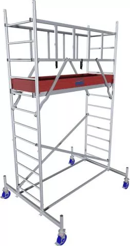 ALU POKRETNA SKELA KRAUSE - MONTO - PROTEC - RV= 4,30 M