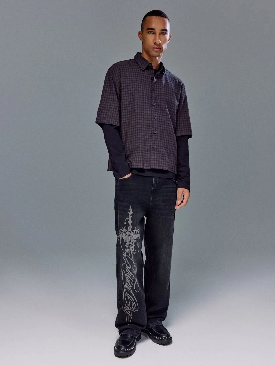 Baggi fit pantalone