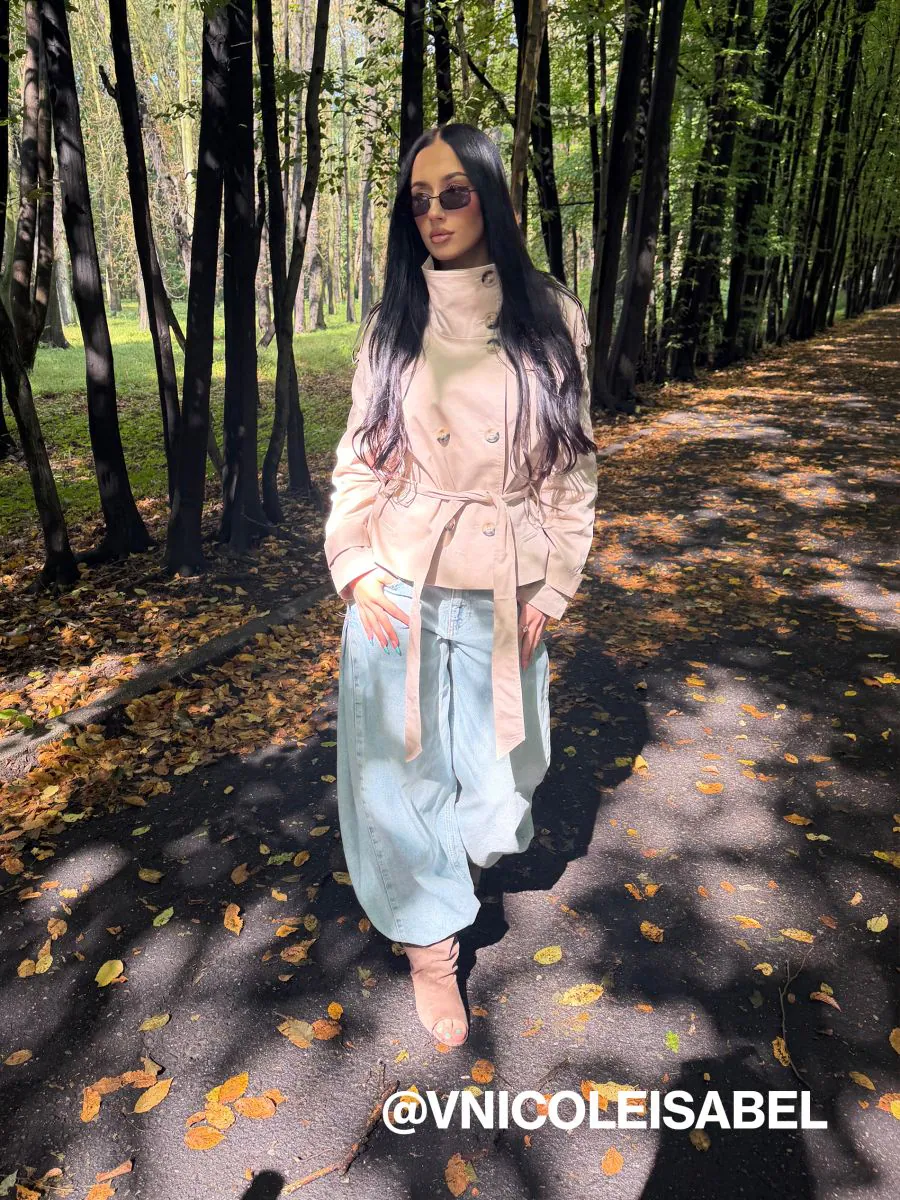 Farmerke wide leg sa niskim strukom