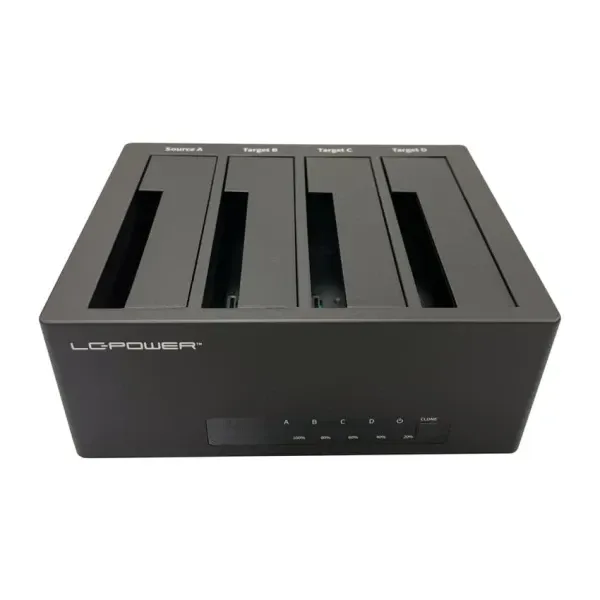 HDD Docking station USB 3.2 4xSSD/HDD LC-DOCK-U3-4B-V2 Beli