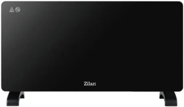 Zilan ZLN4062 Konvektorska grejalica sa staklenom prednjom plocom,2000W,Crna