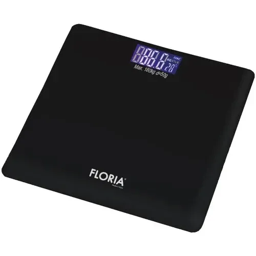 Zilan ZLN7684 Vaga staklena digitalna (Floria), do 180 kg, crna