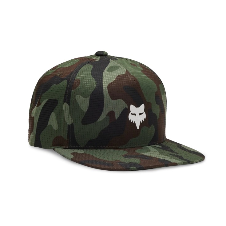 KAČKET FOX F HEAD CAMO TECH SNAPBACK