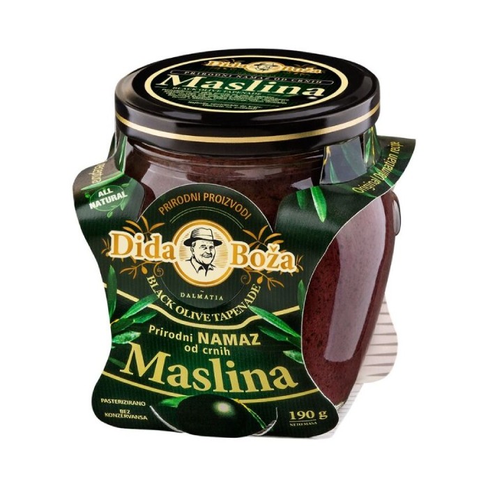 Dida Boža Namaz od crnih maslina 190g