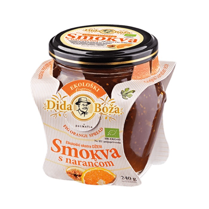 Dida Boža džem smokva s narandžom 240g