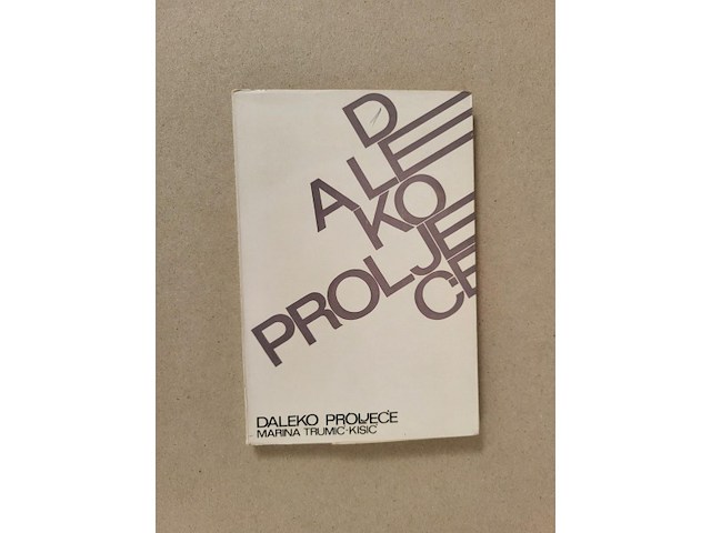 Marina Trumic - Daleko je prolljece, Retko !!!