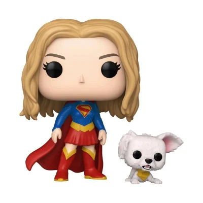 Funko POP! and Buddy figurica - Supergirl, Supergirl with Puppy Krypto