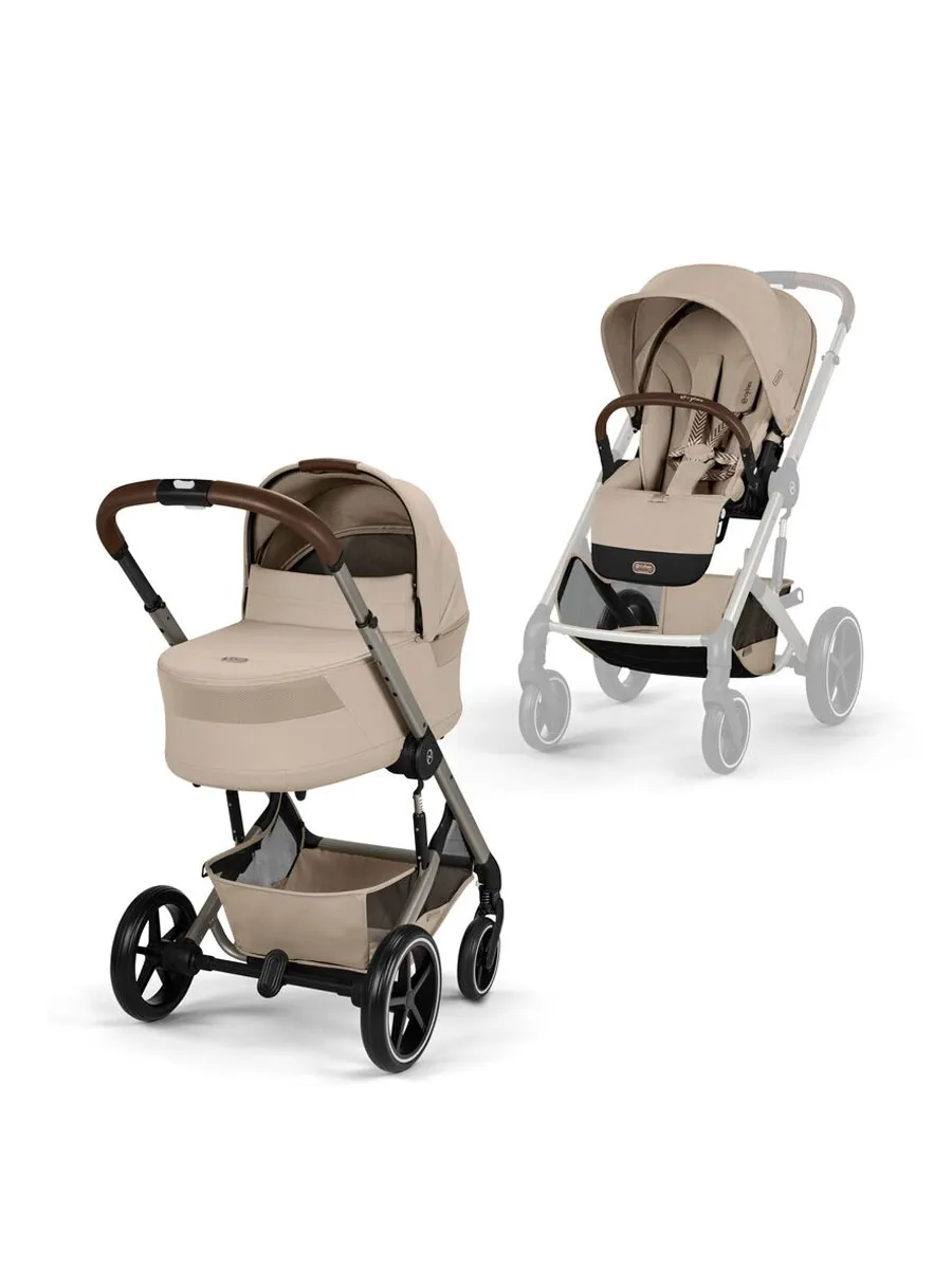 CYBEX DUO SISTEM BALIOS COT SLUX TAUPE/ALMOND BEIGE
