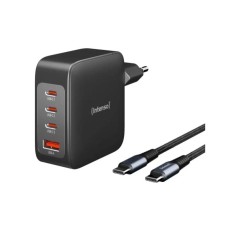 INTENSO Adapter 140W + Cable set W140A3C + C520 Black